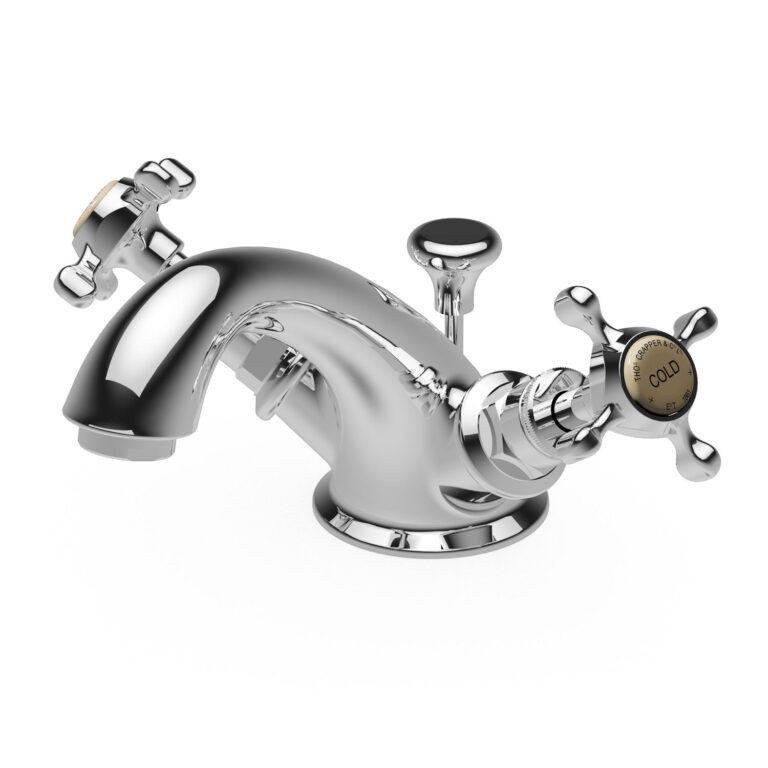Traditional Bathroom Basin Mixer Taps | Thomas Crapper