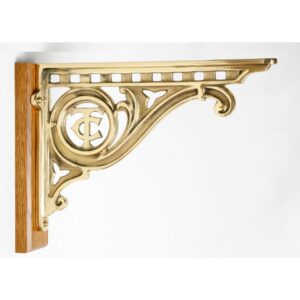 Large Polished Brackets | Seat and Basin Brackets | Thomas Crapper
